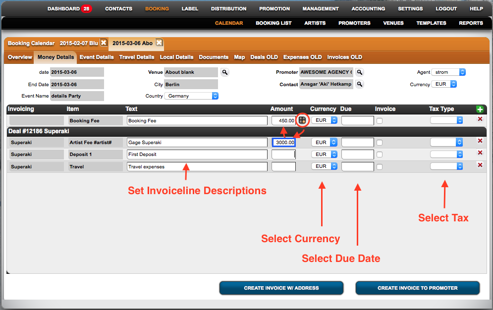 MONEY DETAILS – Details