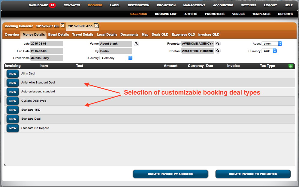 MONEY DETAILS – Details