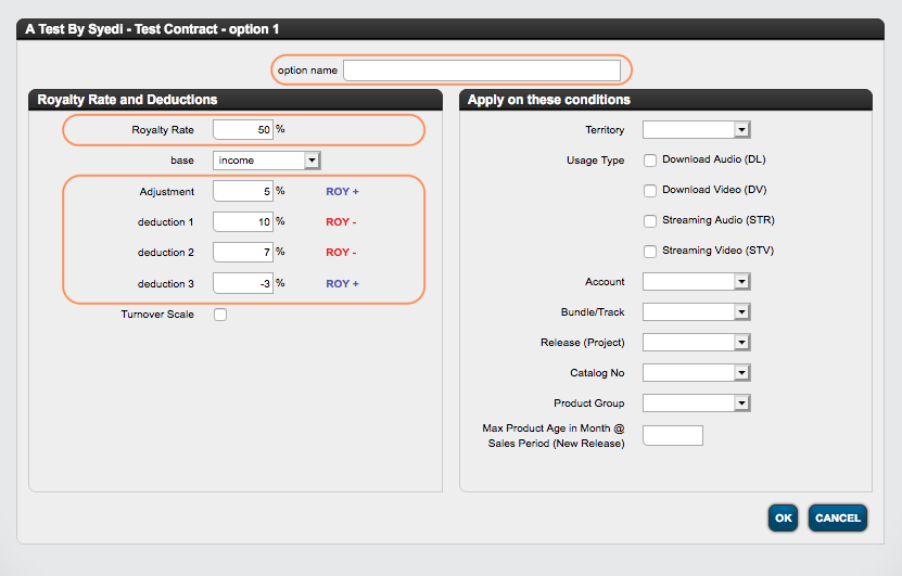 How to set royalty rates for digital sales – Details